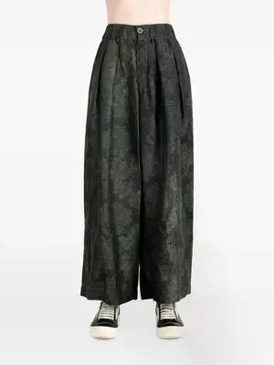 UMA WANG Poetic Jacquard Trousers