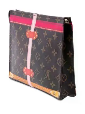 LOUIS VUITTON 2018 Monogram Summer Trunks Toiletry Pouch 26 Clutch Bag