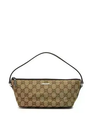Gucci 2000-2015 Gg Canvas Boat Shoulder Bag