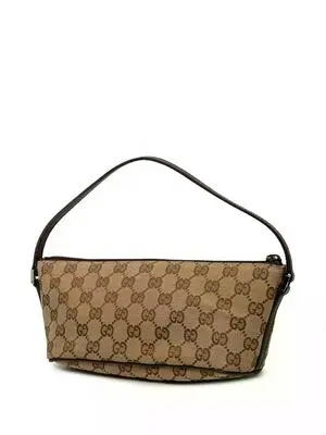 Gucci 2000-2015 Gg Canvas Boat Shoulder Bag