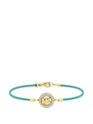 Michael Kors Logo Inlay Cord Bracelet - Gold