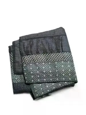 MAHARISHI Sashiko Maha Rice Patchwork Quilted Blanket