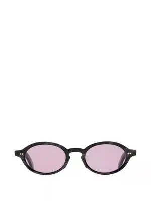 CUTLER & GROSS Round-frame Sunglasses - Black