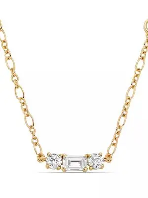 Michael Kors Crystal-embellished Logo-charm Necklace