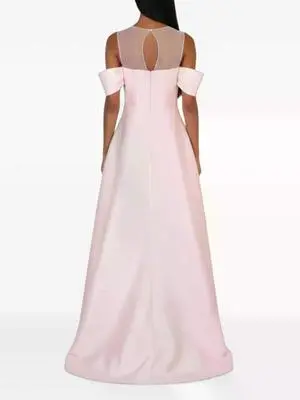 LOODYANA Embellished Off-shoulder Maxi Dress