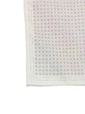 Eleventy Geometric-print Pocket Square