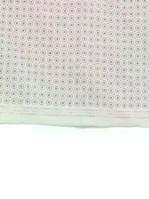 Eleventy Geometric-print Pocket Square - Neutrals