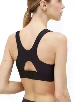PUMA Logo-print Racerback Bra