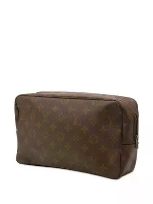 LOUIS VUITTON Monogram Canvas Trousse Toilette 28 Clutch Bag