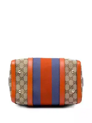 Gucci 2016-2026 Small Gg Canvas Web Joy Boston Bag Satchel