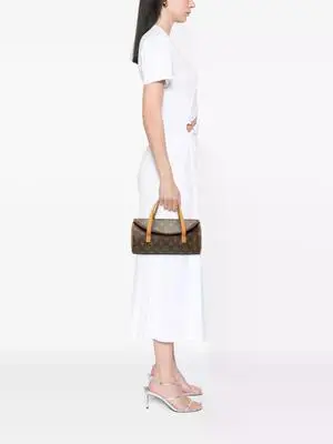 LOUIS VUITTON 2003 Monogram Sonatine Handbag