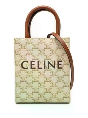 Celine Vertical Cabas Satchel - White
