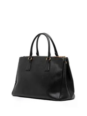 Prada 2013-2026 Medium Saffiano Lux Galleria Double Zip Satchel