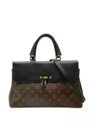 LOUIS VUITTON 2017 Monogram Venus Satchel - Brown
