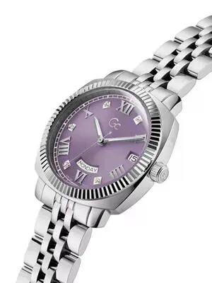 Guess Gc Round-face 34mm Watch