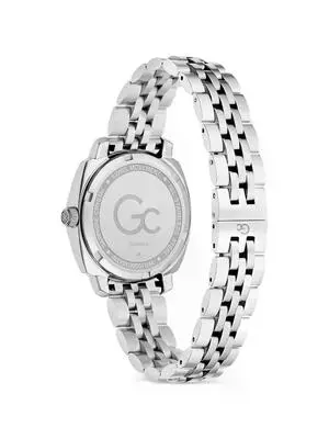 Guess Gc Round-face 34mm Watch