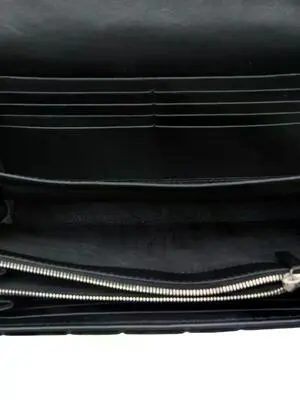 Gucci Gg Velvet Dionysus Wallet On Chain Crossbody Bag - Black