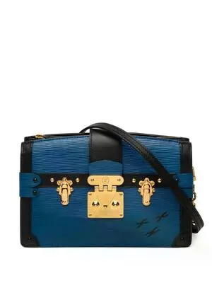 LOUIS VUITTON 2019 Epi Trunk Clutch Crossbody Bag - Black