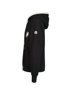 Moncler Zip-up Hoodie With Logo Detail
