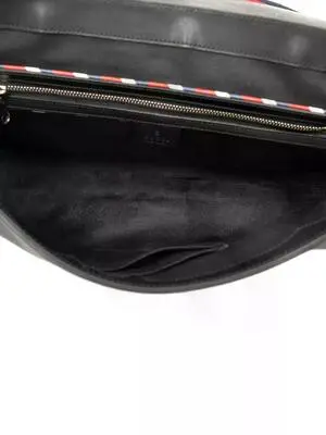 Gucci 2000-2015 Gg Supreme Web Night Courrier Crossbody Bag