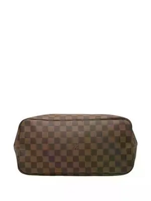 LOUIS VUITTON 2009 Damier Ebene Neverfull Mm Tote Bag