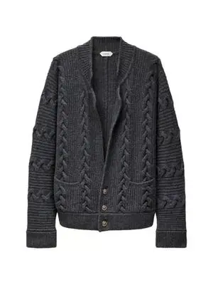 Versace Wool & Cashmere Knit Cardigan