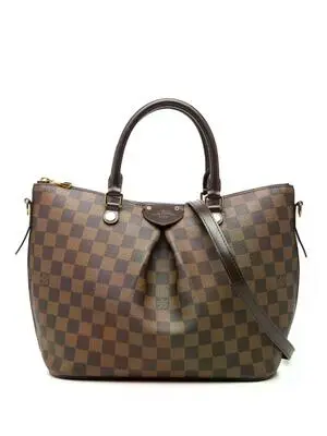 LOUIS VUITTON Damier Ebene Siena Mm Satchel