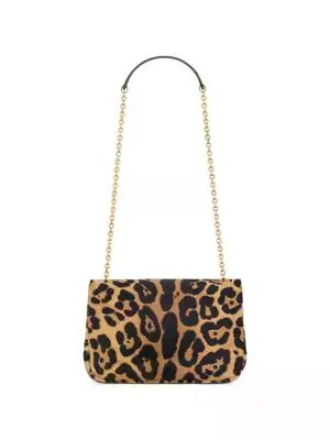 Saint Laurent Mini Jamie 4.3 Leopard-print Shoulder Bag
