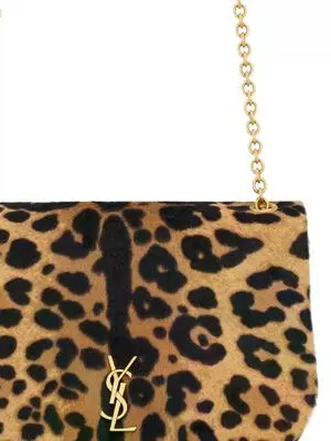 Saint Laurent Mini Jamie 4.3 Leopard-print Shoulder Bag