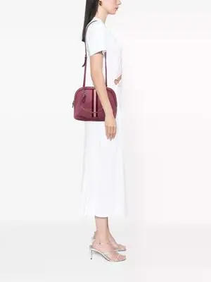 Gucci 2016-2026 Medium Calfskin Web Dome Satchel