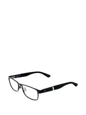 Tommy Hilfiger Rectangle Frame Glasses - Black