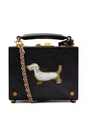 Thom Browne Gold Tone Mini Bags For Women