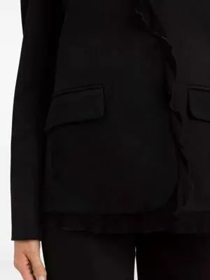 TWINSET Ruffled-trim Blazer