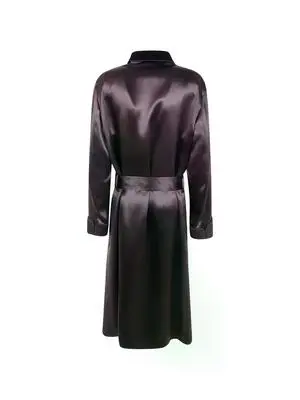 TOM FORD Silk Velvet-trim Dress