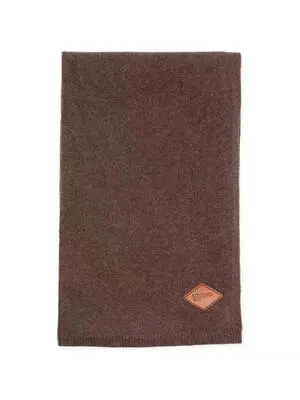 LOTTUSSE Berna Logo-patch Scarf - Brown