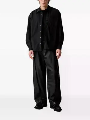 Rains Wide-leg Press-stud Trousers