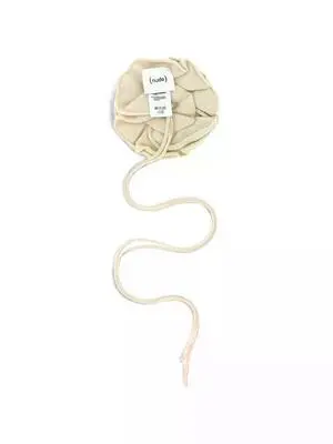 NUDE Floral-design Drawstring Pin - Neutrals