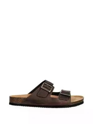 Sketchers Aidan Buckle-strap Sandals - Brown