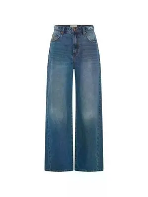 ONETEASPOON Love Machines Wide-leg Jeans