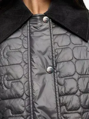 GANNI Quilted Flap-pocket Jacket