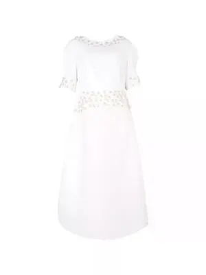 LOODYANA Embroidered Midi Dress