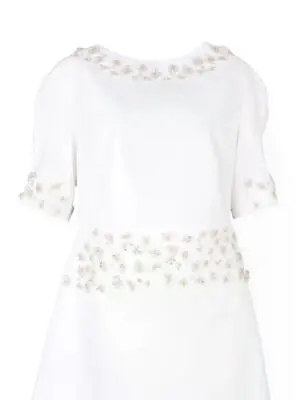 LOODYANA Embroidered Midi Dress