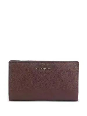 COCCINELLE Logo-plaque Leather Wallet - Brown