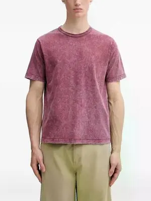 BEAMS Acid-wash Cotton T-shirt