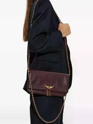 Zadig&Voltaire Rock Grained Leather Crossbody Bag
