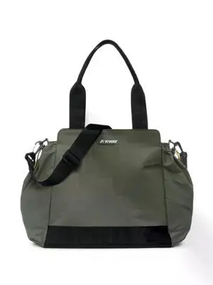 K-WAY Aisy Logo-patch Tote Bag