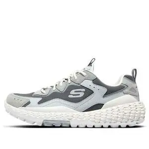 Sketchers Monster Marathon Running Sneakers 'white Grey