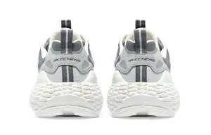 Sketchers Monster Marathon Running Sneakers 'white Grey