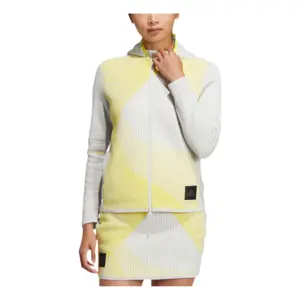 Adidas Primeknit Hooded Jacket Asia Sizing 'yellow Grey