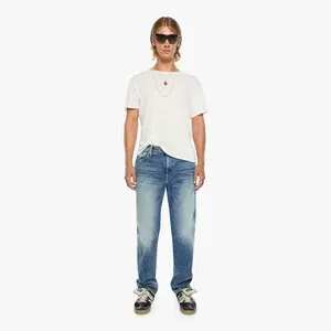 MOTHER The Bronco Rub Some Dirt On It Jeans - Blue